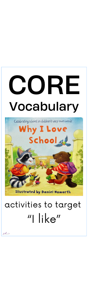 Why I Love Back to School Core Vocabulary - AAC by the Book