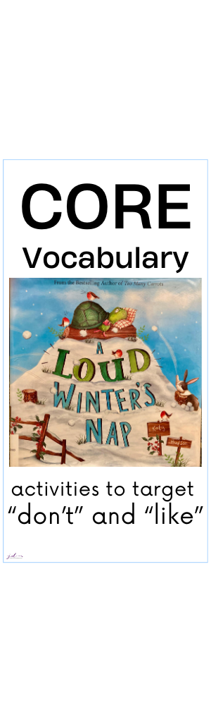 There's "Snow" Better Time for Winter Core Vocabulary - AAC by the Book